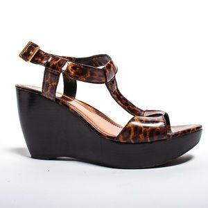 Gianni Bini | Shoes | Gianni Bini Chic Cheetah Wedges | Poshmark